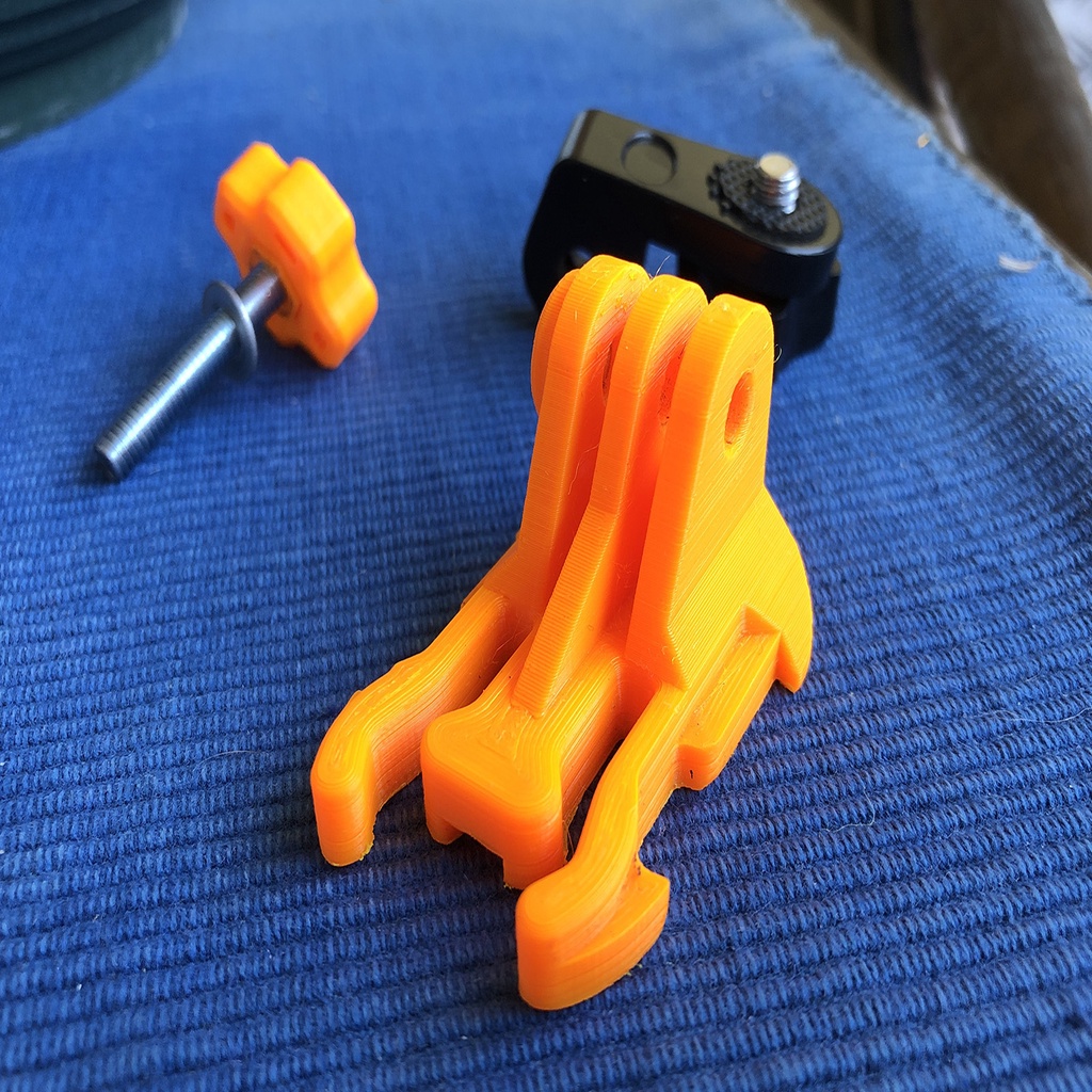 Gopro Mount Clip Original by Mark3DP | Download free STL model ...