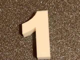 Number one by Louis | Download free STL model | Printables.com