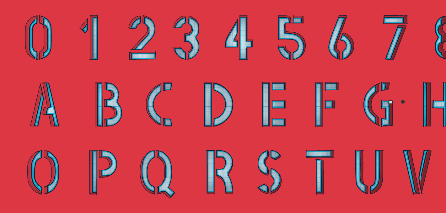 Puzzle for children: very simple letters and numbers by Nina Máčová ...