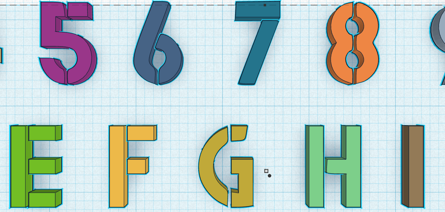 Puzzle for children: very simple letters and numbers by Nina Máčová ...