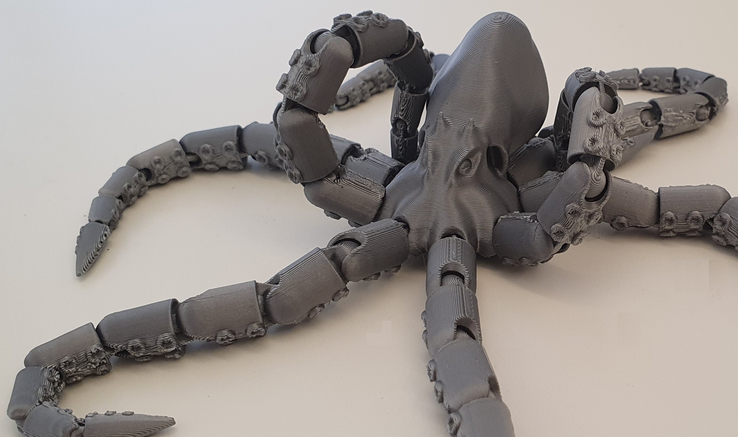 Inky the Playful Octopus by Raskal | Download free STL model ...