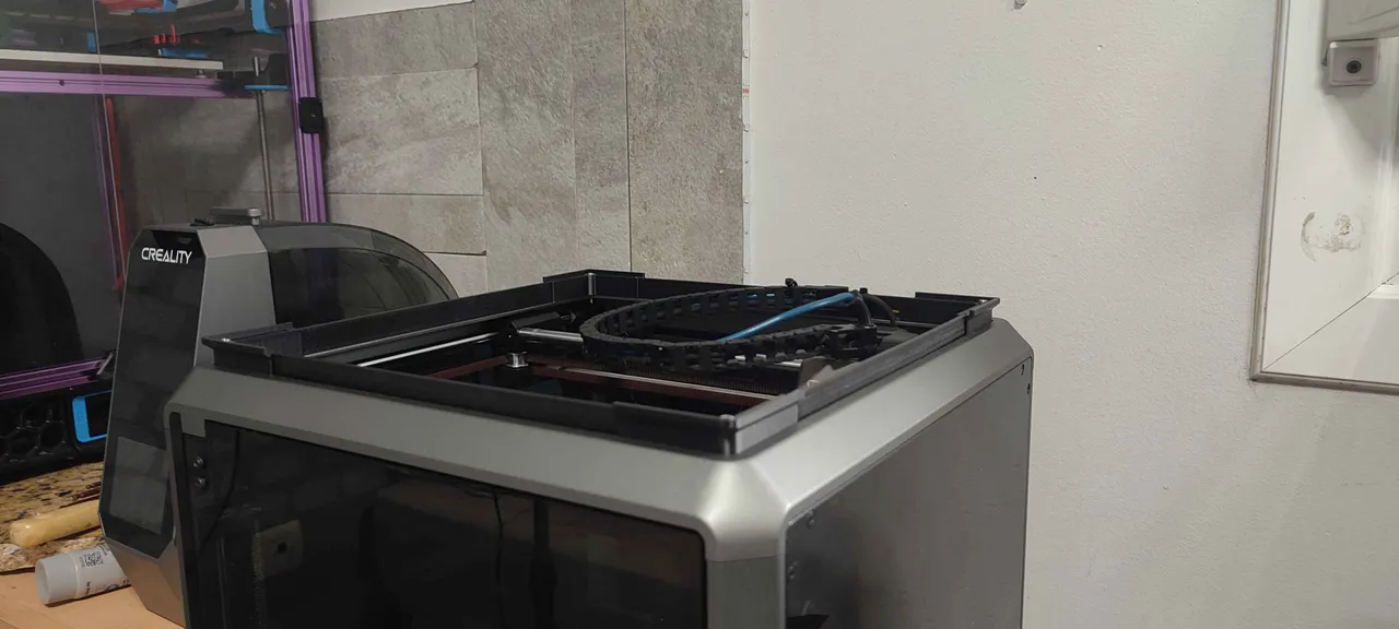 Creality K1 Lid Riser by TheZoid | Download free STL model | Printables.com