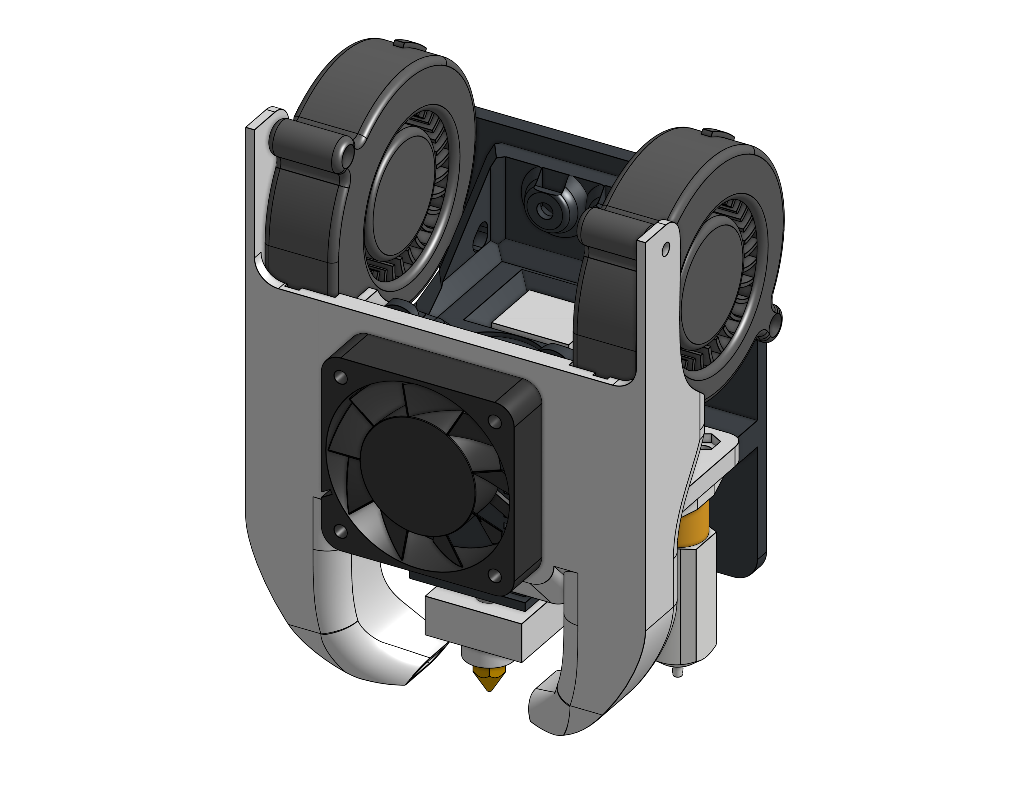 Carriage for Wanhao D12 230 - BL Touch update by RickPWR | Download ...