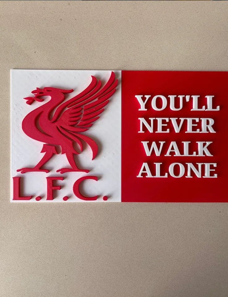 Liverpool FC Fan Plaque by FtechStore | Download free STL model ...