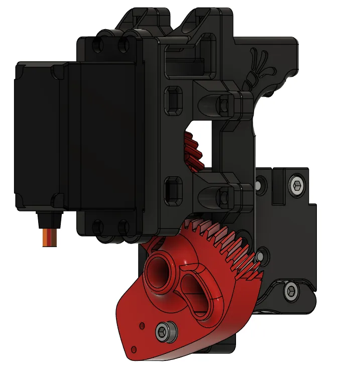 ERCF EREC Encoder Mounted Filament Cutter Reinforced by emebe3d ...