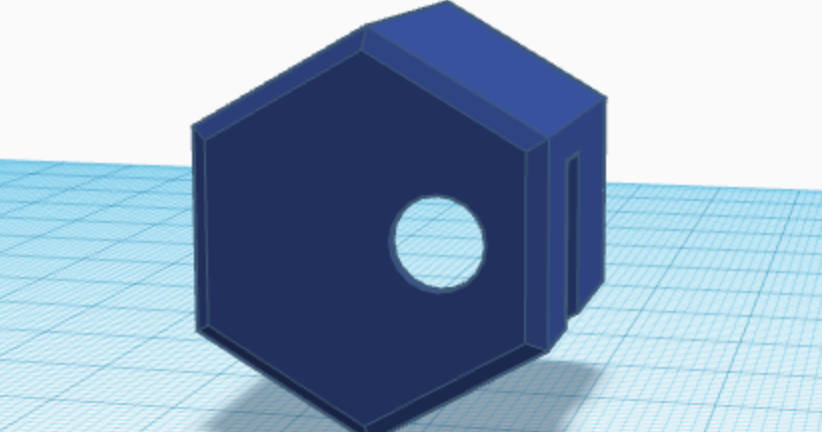 OpenGlass Hexagonal Case by Dennis Muensterer | Download free STL model ...