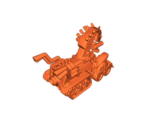 Badassasaurus : Borderlands 2 by Peter Farell | Download free STL model ...