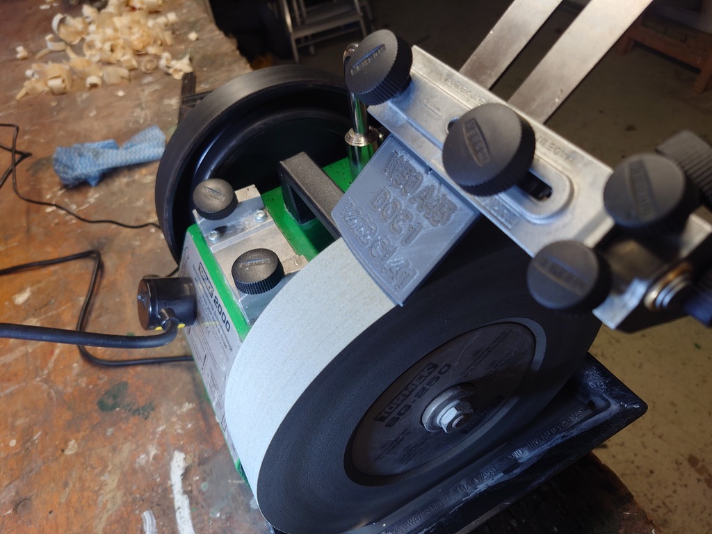 Camber Template for Tormek SE-77 by matthijsbos | Download free STL ...