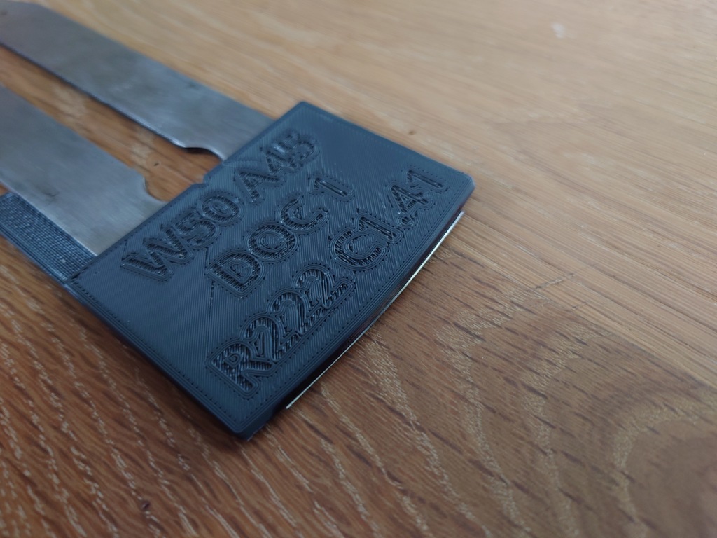 Camber Template for Tormek SE-77 by matthijsbos | Download free STL ...