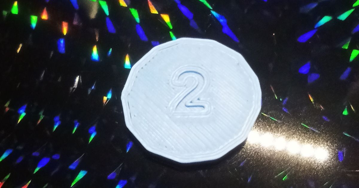 2 PLN coin to the shopping cart by Kubosz | Download free STL model ...