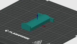 Flashforge A5M Side Panel Holders by quxtoad | Download free STL model ...