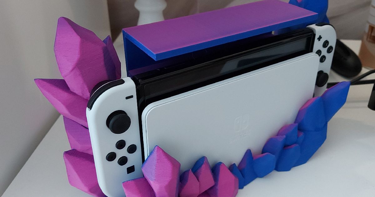 Nintendo Switch (OLED) Dock Dust Cover by nobbieesheepSV | Download ...