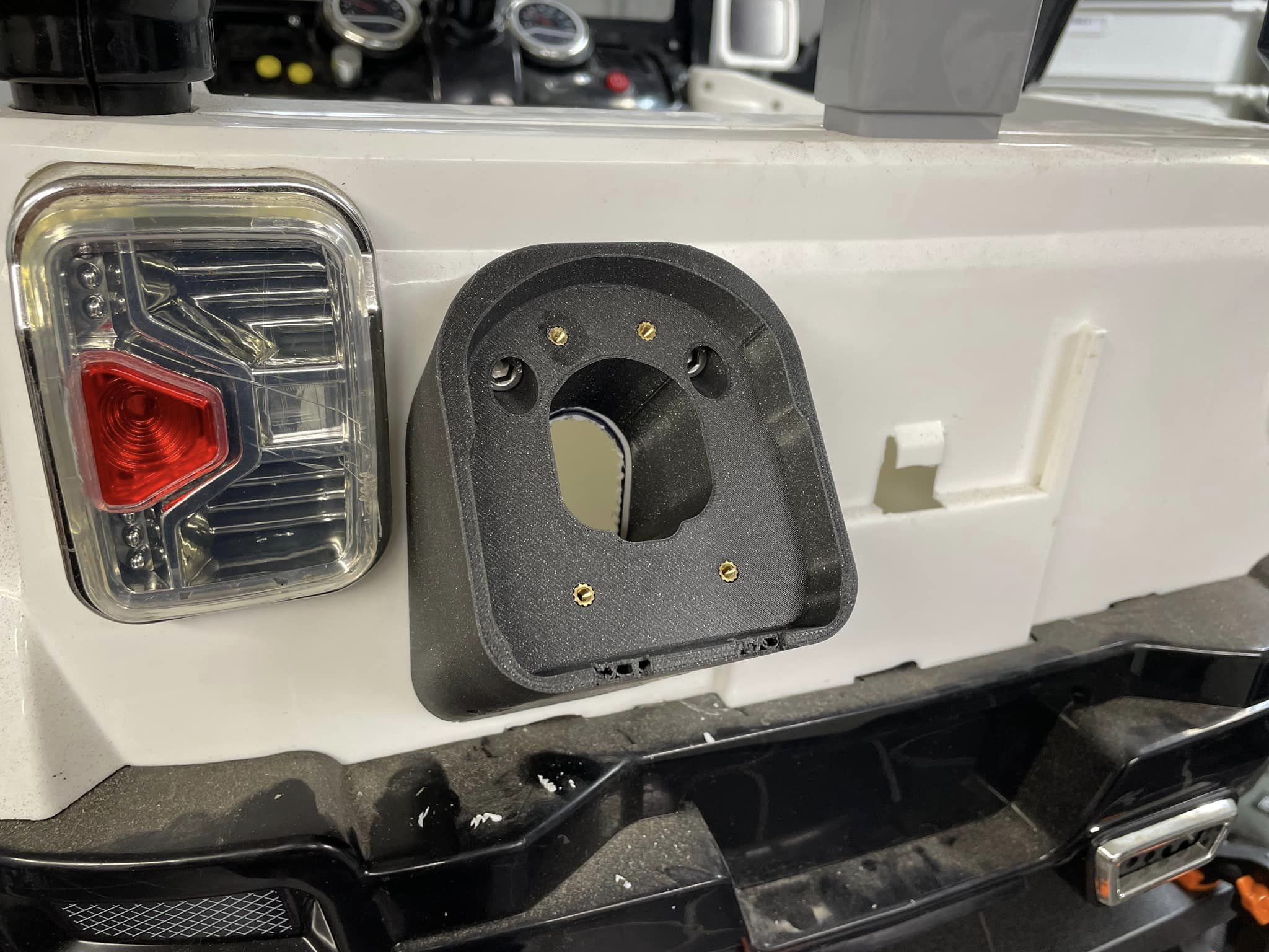 Ryobi Battery angular mount by Swedish | Download free STL model ...