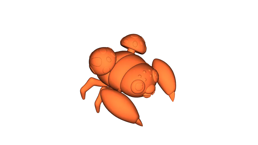 Pokemon Paras #46 - Optimized for 3D Printing by 3Dprint1UP | Download ...