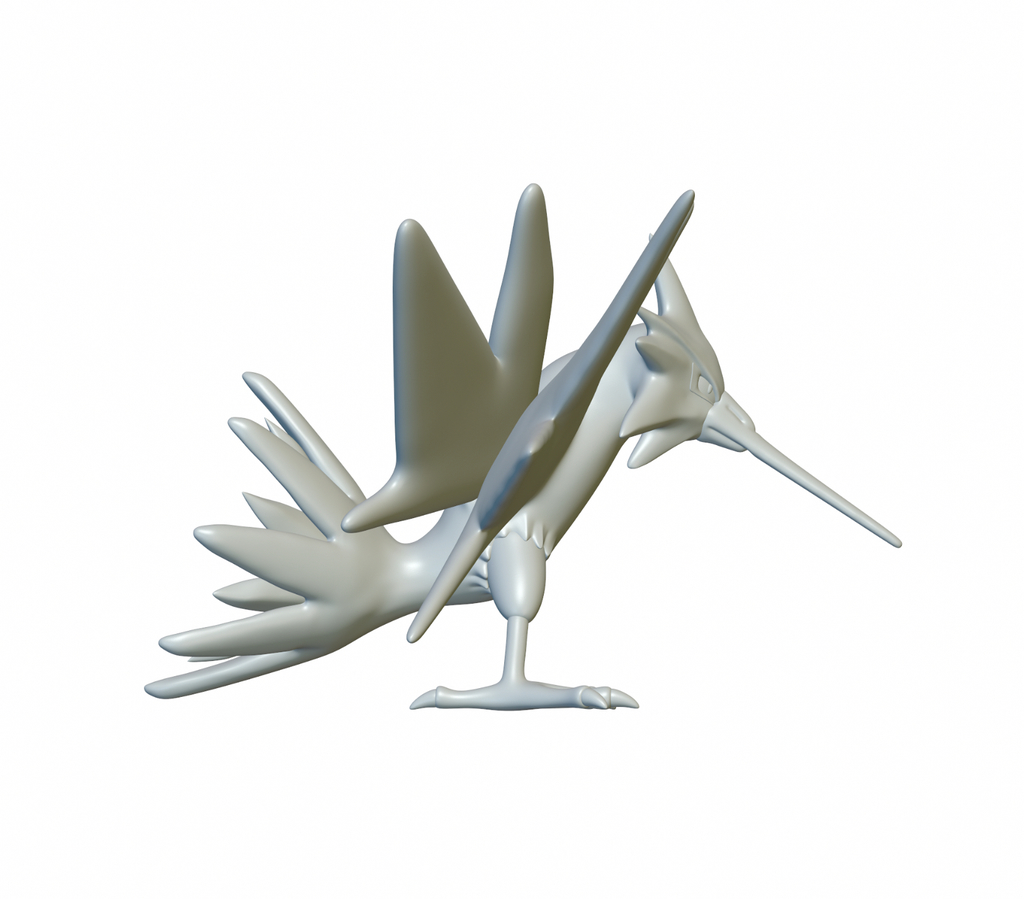 Pokemon Zapdos #145 - Optimized for 3D Printing by 3Dprint1UP ...