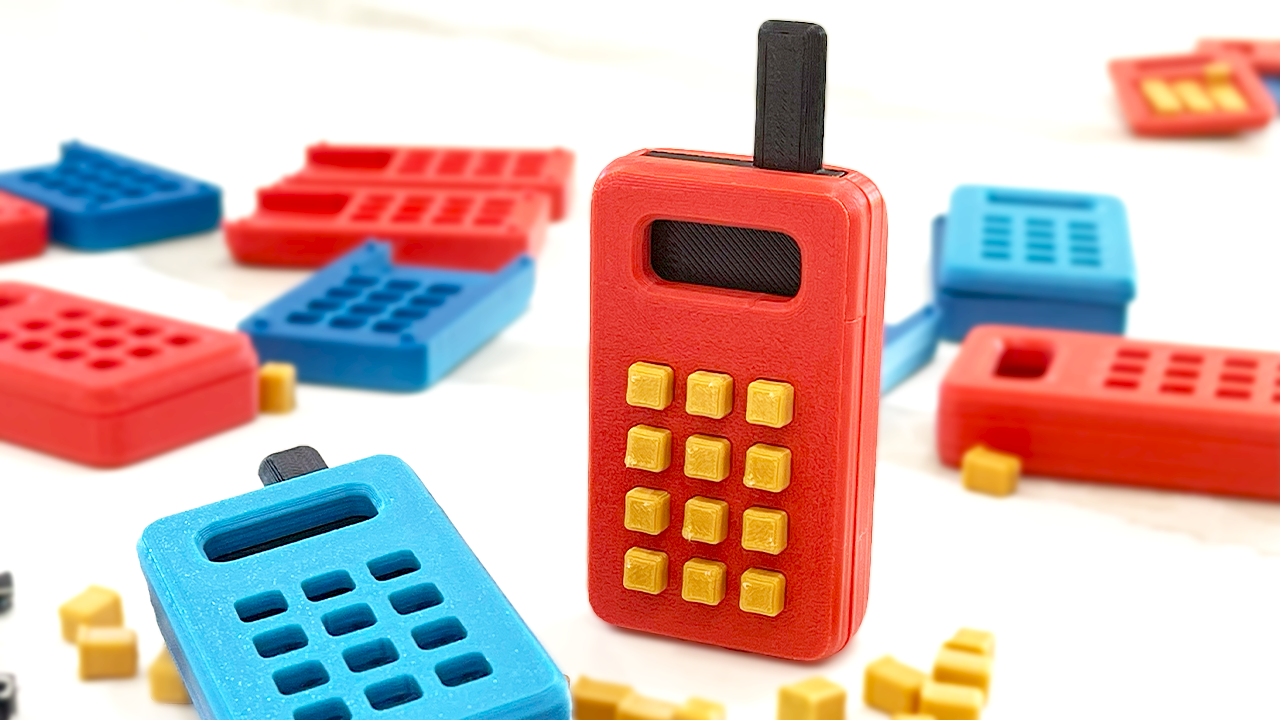 Fidget Toy Phone by Milo | Download free STL model | Printables.com