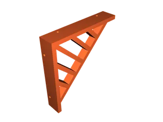 Shelf Bracket by dtramirez02 | Download free STL model | Printables.com