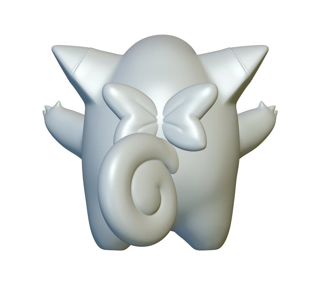 Pokemon Clefairy #35 - Optimized for 3D Printing by 3Dprint1UP ...