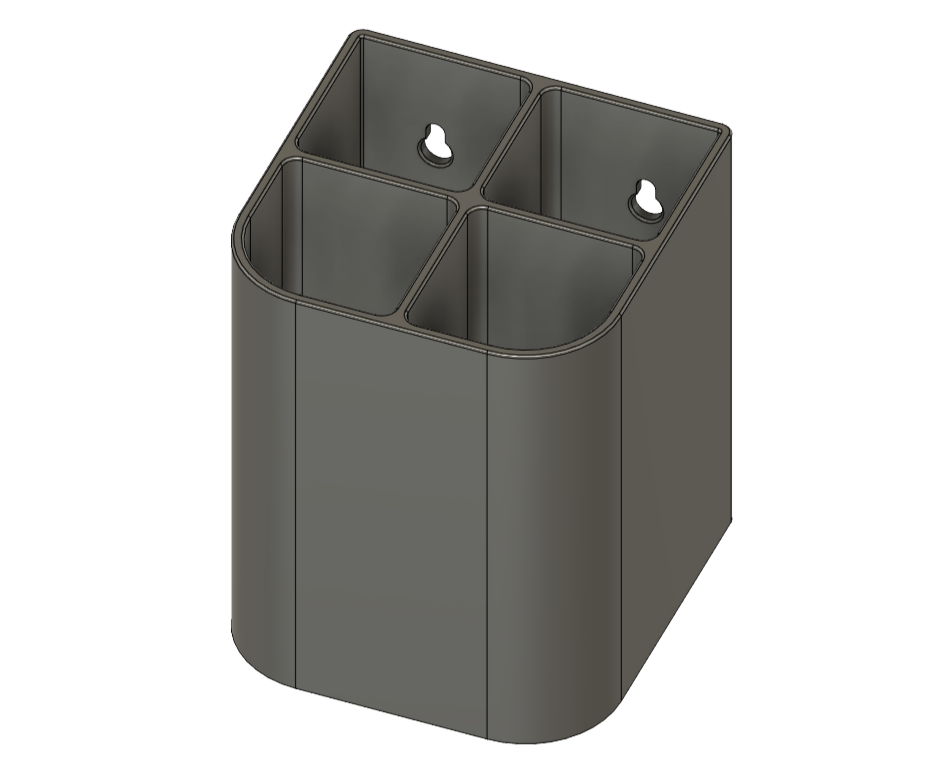 wall mount for pencils by Štěpán Reif | Download free STL model ...