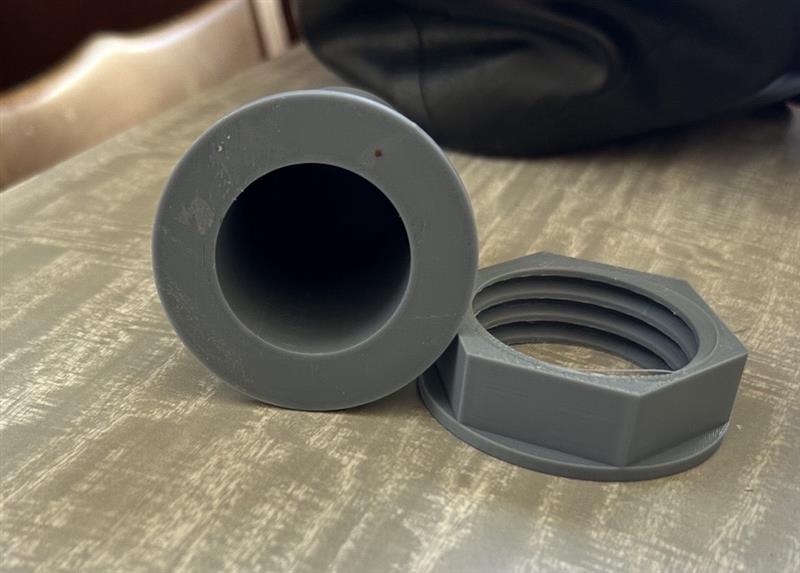 Threaded box extender for bagpipe container by Beanrhit | Download free ...