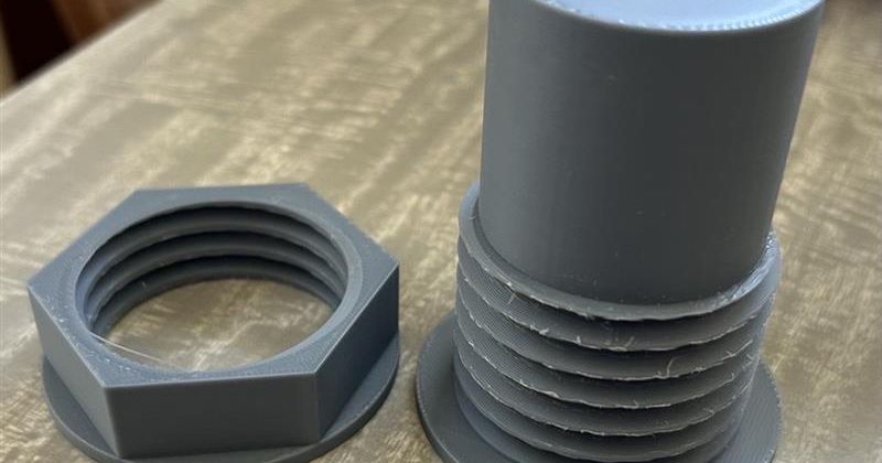 Threaded box extender for bagpipe container by Beanrhit | Download free ...