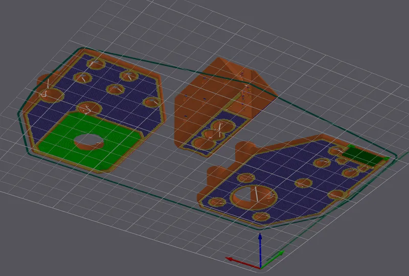 Y-Axis Motor Relocation Bracket for large NEMA-17 motors on Ender 3 ...