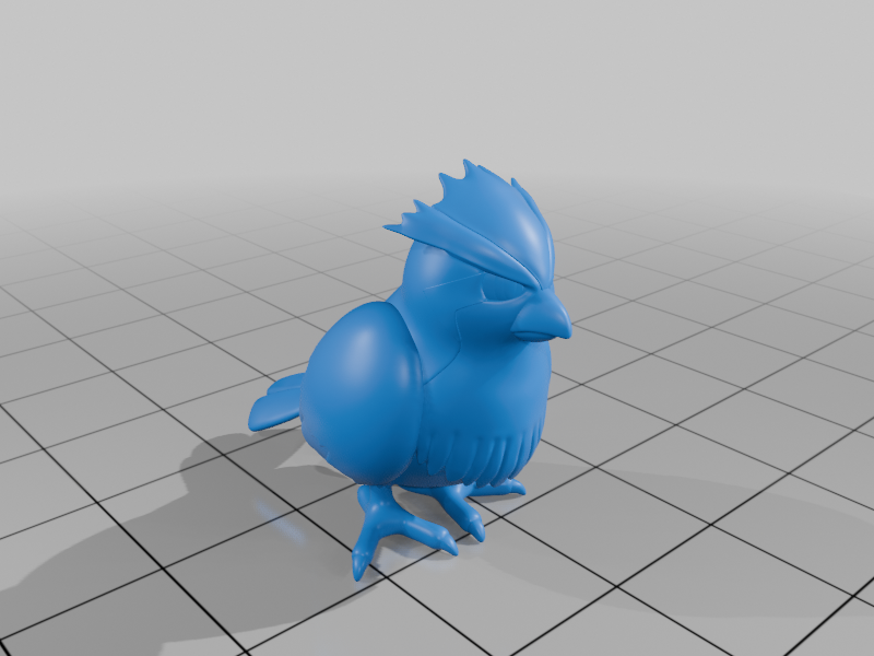 Pokemon Pidgey #16 - Optimized for 3D Printing por 3Dprint1UP ...