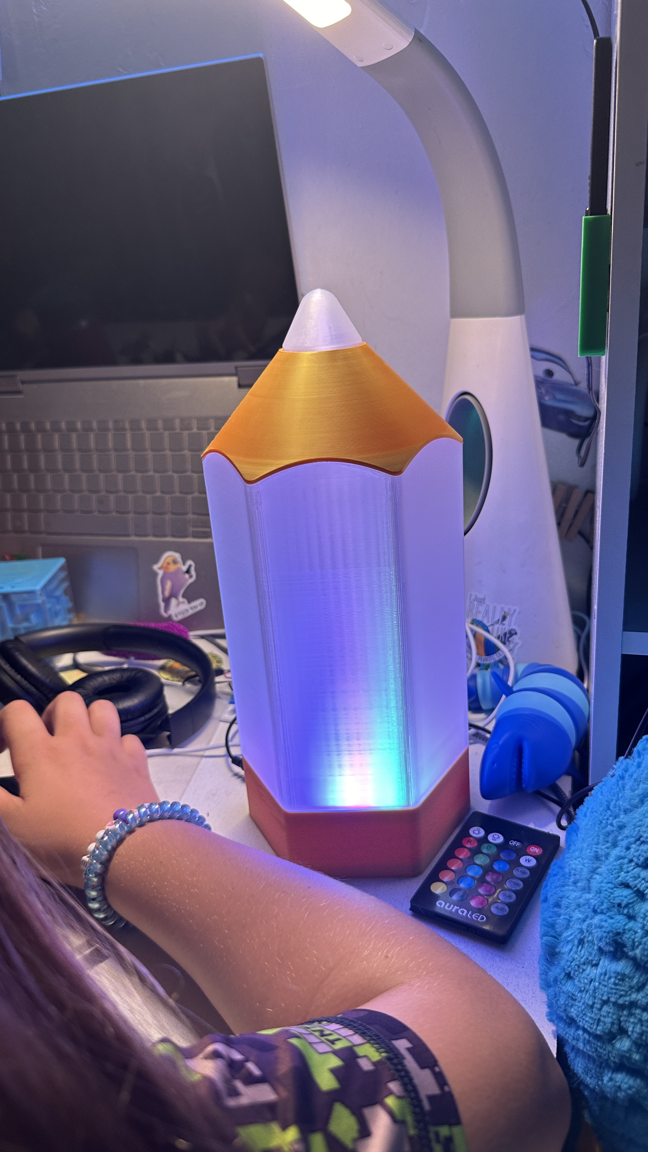 IKEA Pencil LED lamp 3008 by CrazyCzech | Download free STL model ...