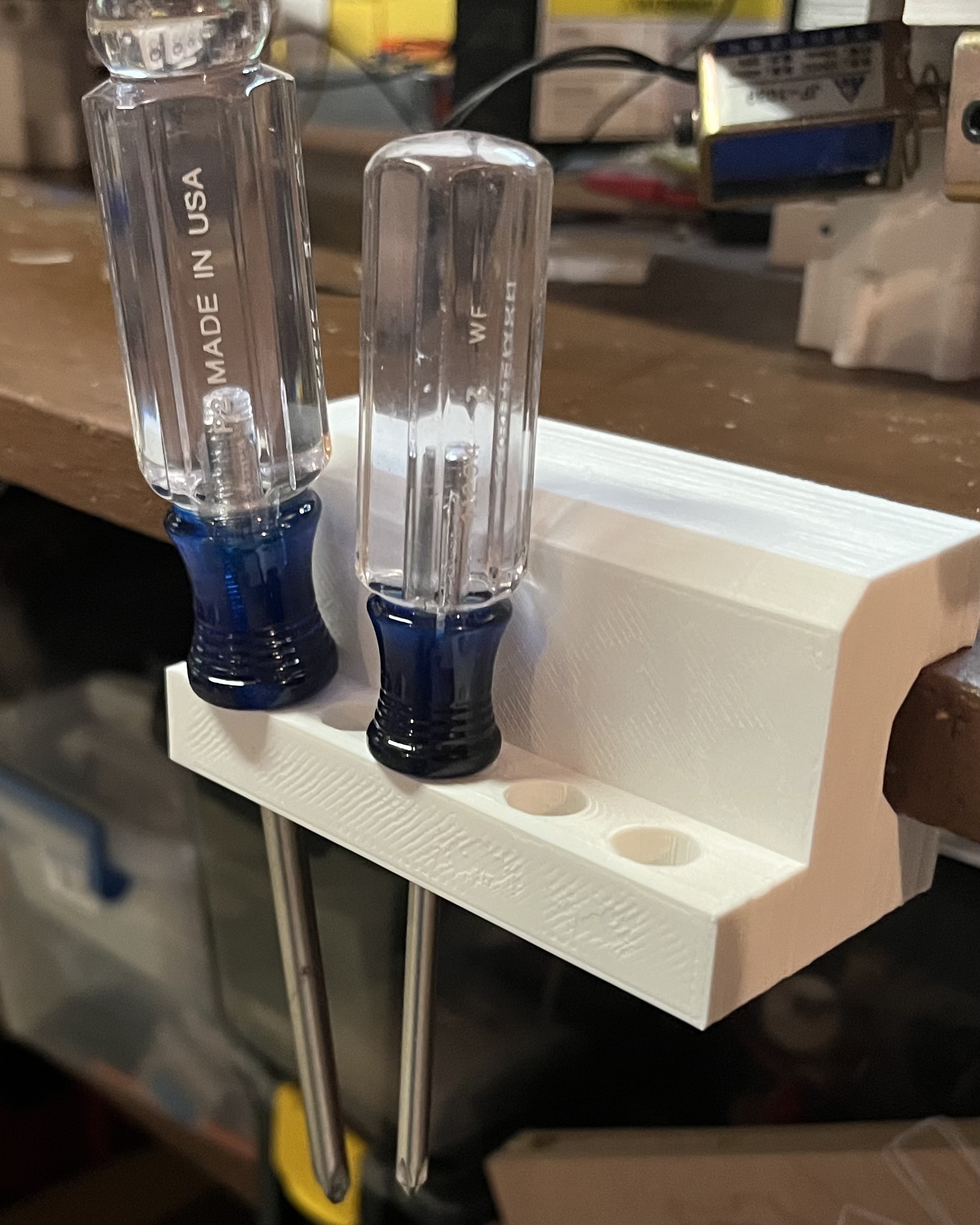 Workbench Screwdriver Holder by Bob | Download free STL model ...