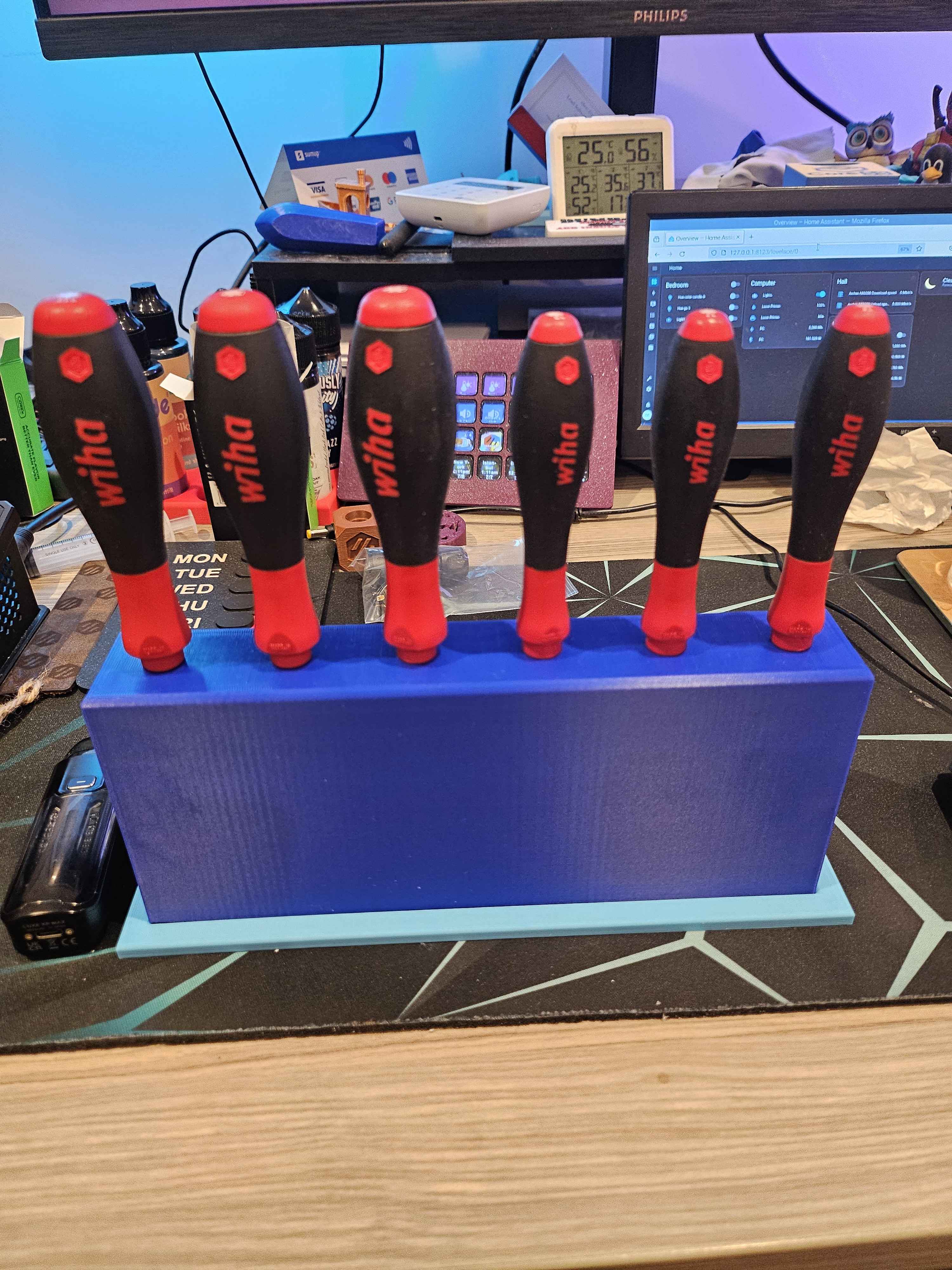 Wiha Torx driver holder + base by oernster | Download free STL model | Printables.com