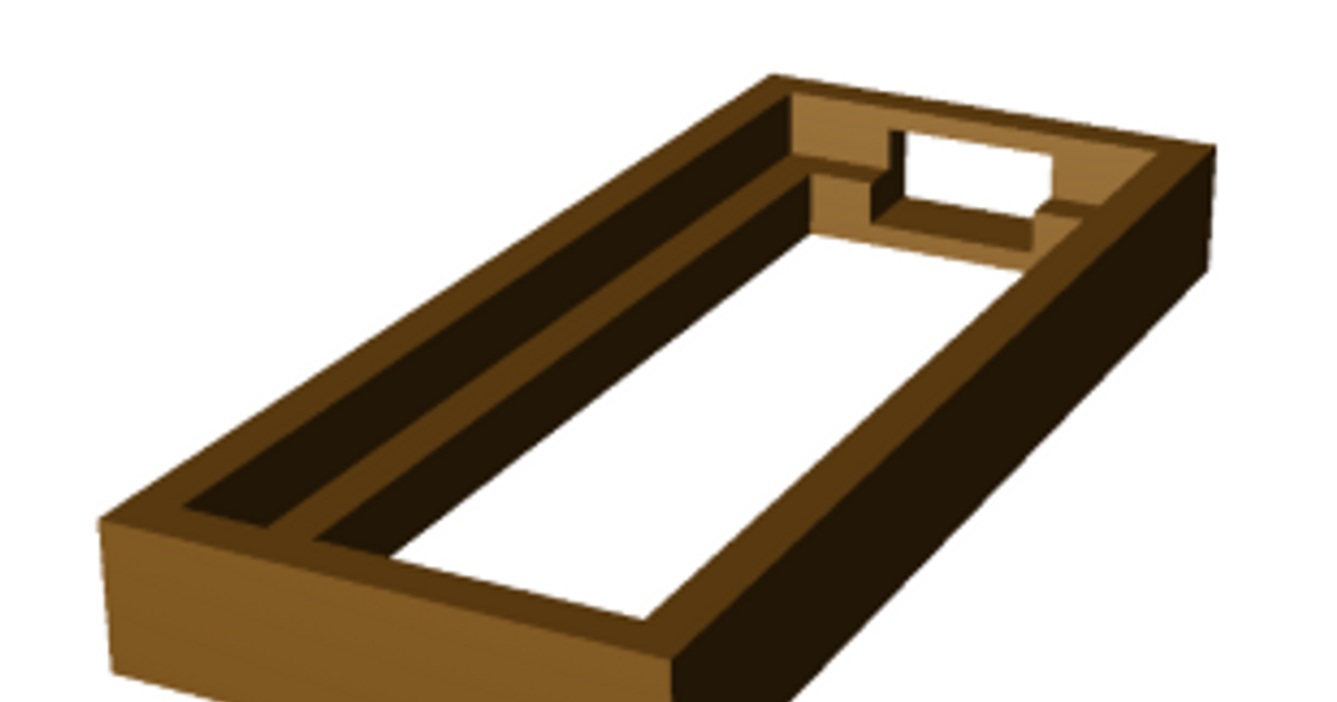 Arduino Micro holder by vladimir.aubrecht@me.com | Download free STL ...