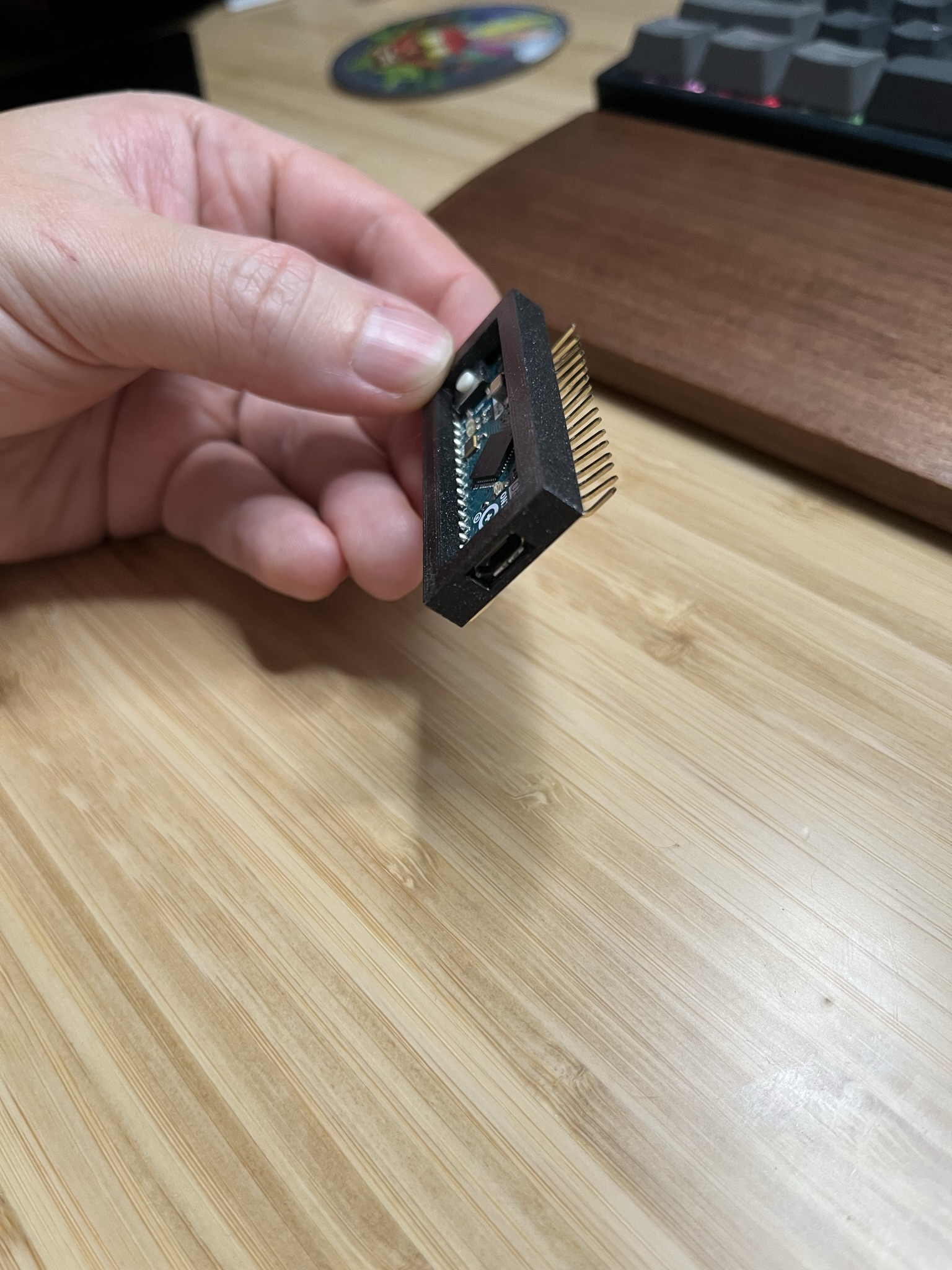 Arduino Micro holder by vladimir.aubrecht@me.com | Download free STL ...