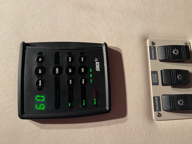 SMXir A.C/Heat controller for boat heating and air conditioning. by ...