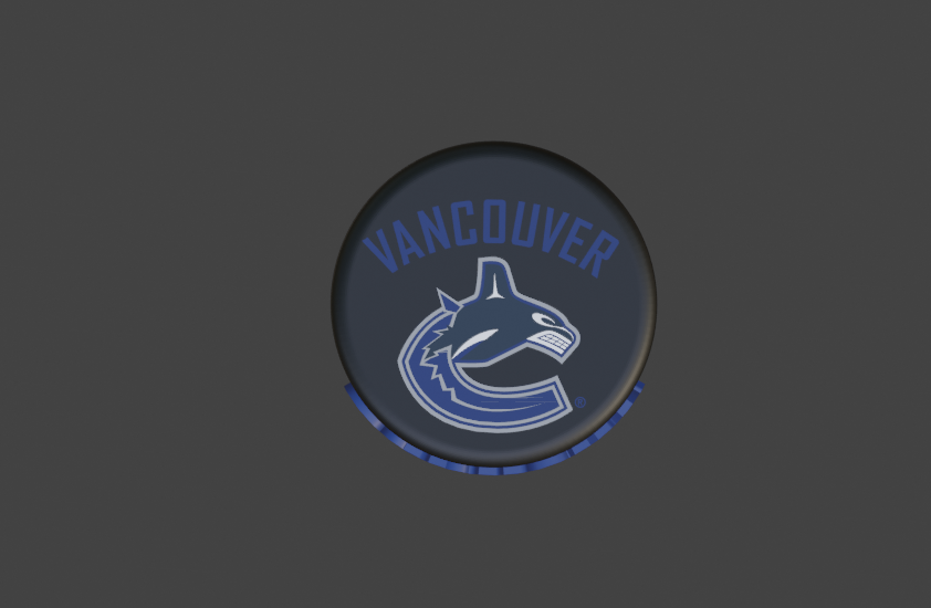Vancouver Canucks Hockey Puck by Bob | Download free STL model ...