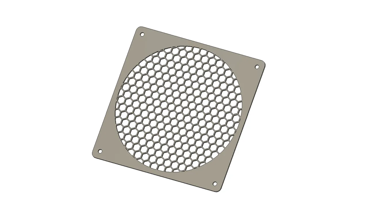 140mm Fan Grill by reddaugherty | Download free STL model | Printables.com