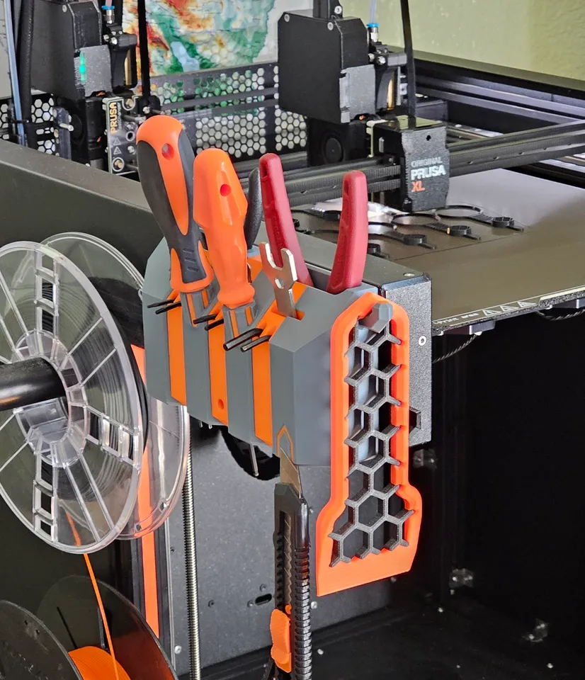 Prusa XL Tool Rack by Matt Boyer | Download free STL model | Printables.com