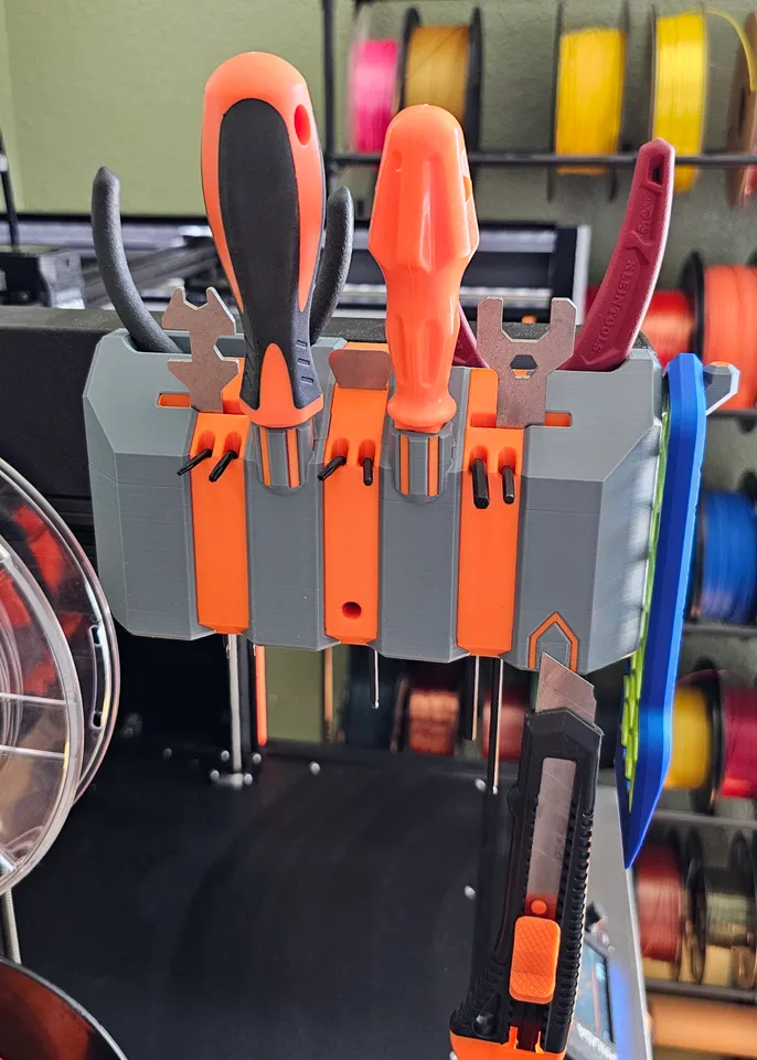 Prusa XL Tool Rack by Matt Boyer | Download free STL model | Printables.com