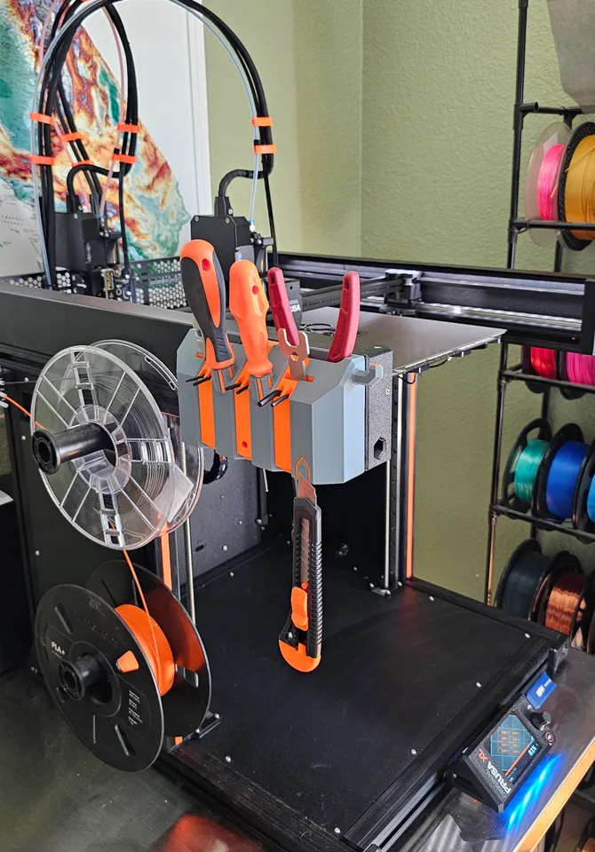 Prusa XL Tool Rack by Matt Boyer | Download free STL model | Printables.com