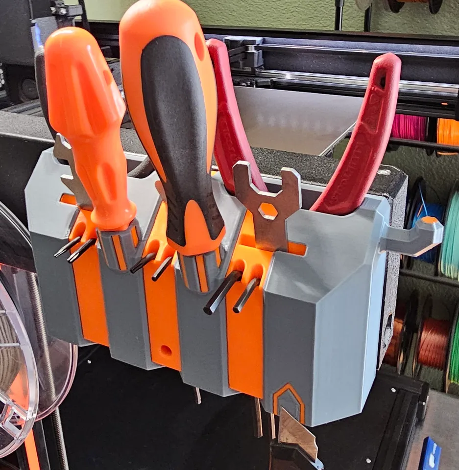 Prusa XL Tool Rack by Matt Boyer | Download free STL model | Printables.com