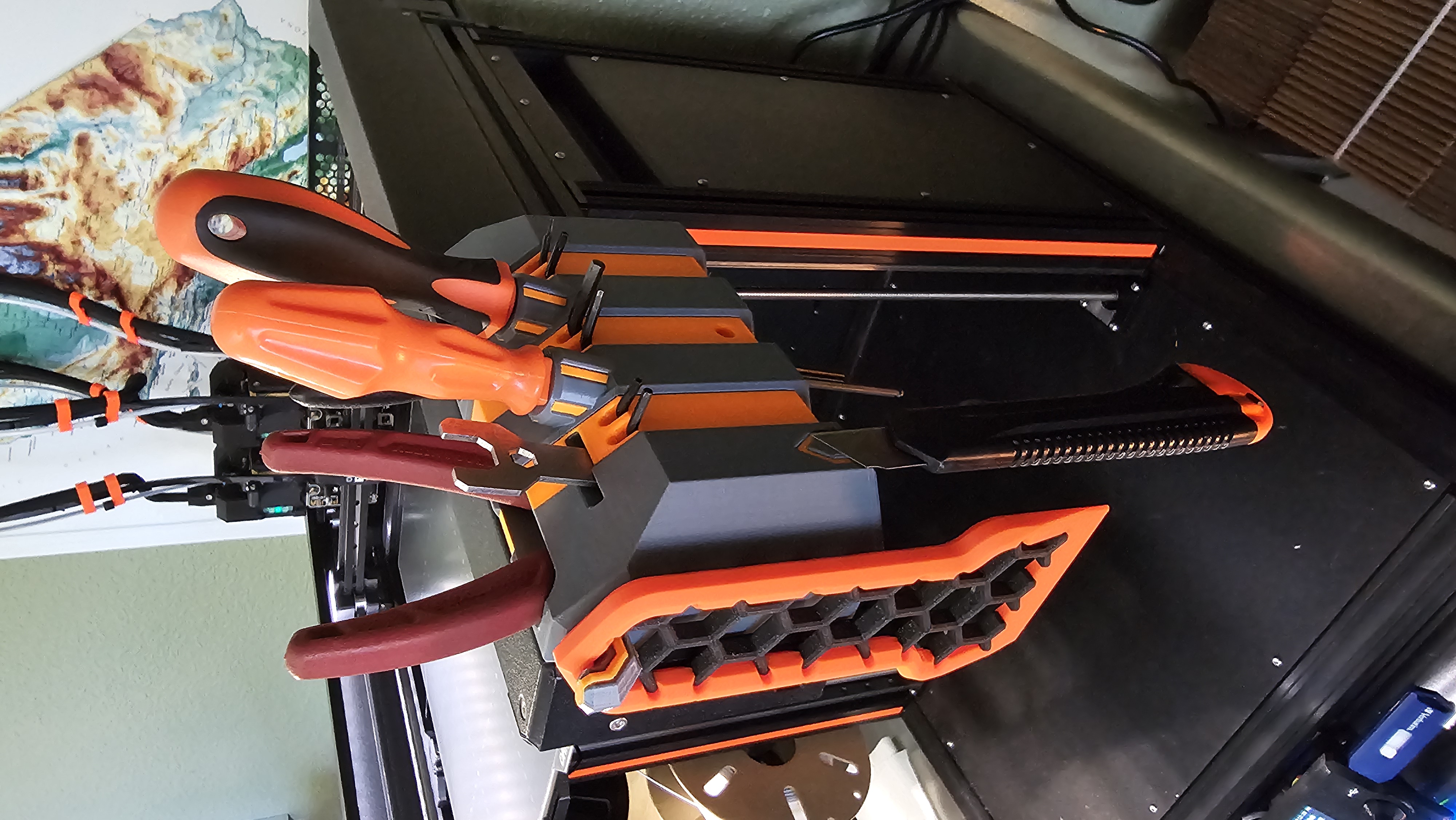 Prusa XL Tool Rack by Matt Boyer | Download free STL model | Printables.com