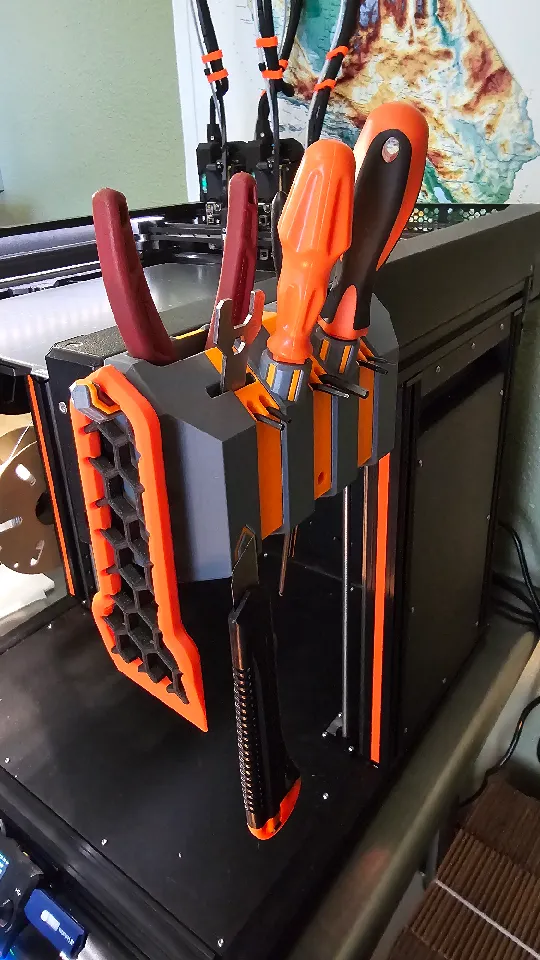 Prusa XL Tool Rack by Matt Boyer | Download free STL model | Printables.com