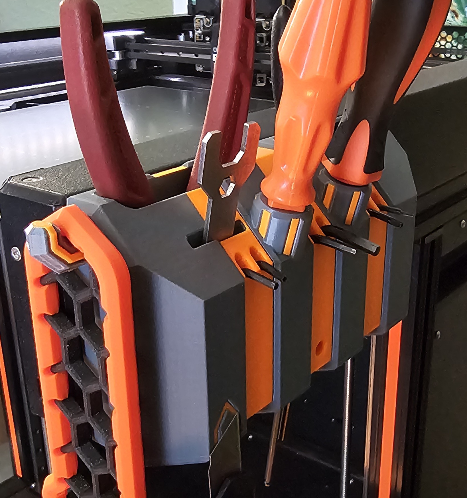 Prusa XL Tool Rack by Matt Boyer | Download free STL model | Printables.com