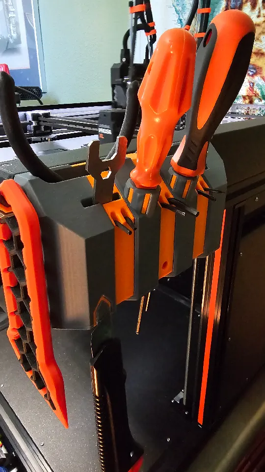 Prusa XL Tool Rack by Matt Boyer | Download free STL model | Printables.com