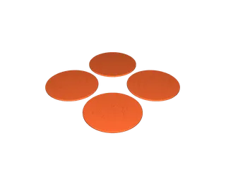 Chicago Bears Coaster Set by 3D Ideation | Download free STL model ...