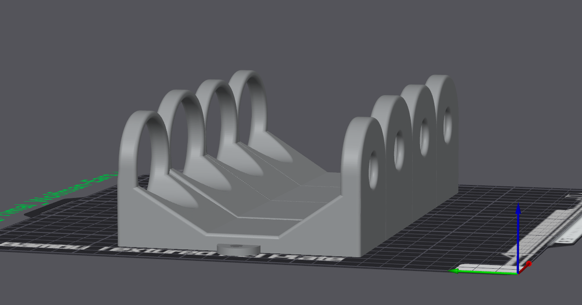 DA Suppressor Holder 4 Can by Blake52 | Download free STL model ...