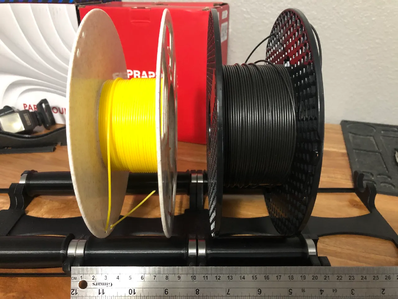 Filament Spool Holder - track by Shawn | Download free STL model ...