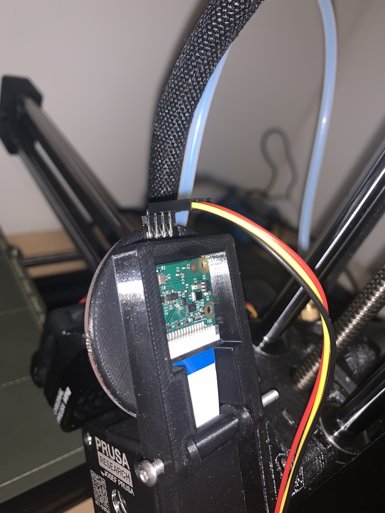 Prusa Mini Raspberry Pi Camera Mount by Joost | Download free STL model ...