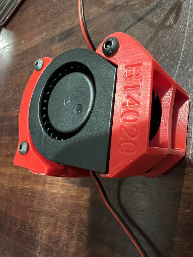 Breeze 4020 Auxiliary fan mount for voron 2.4 by robertgriffiths ...