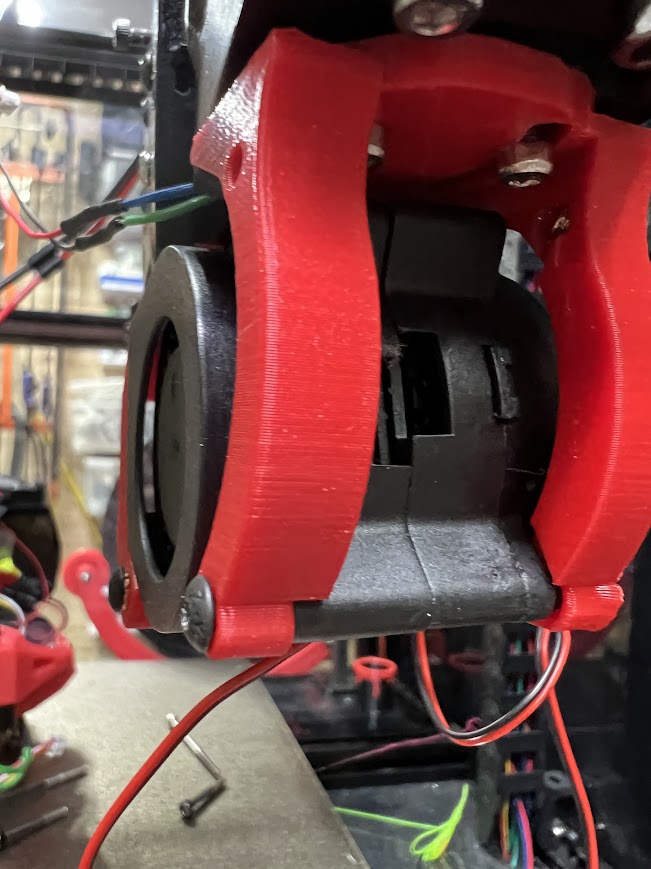 Breeze 4020 Auxiliary fan mount for voron 2.4 by robertgriffiths ...