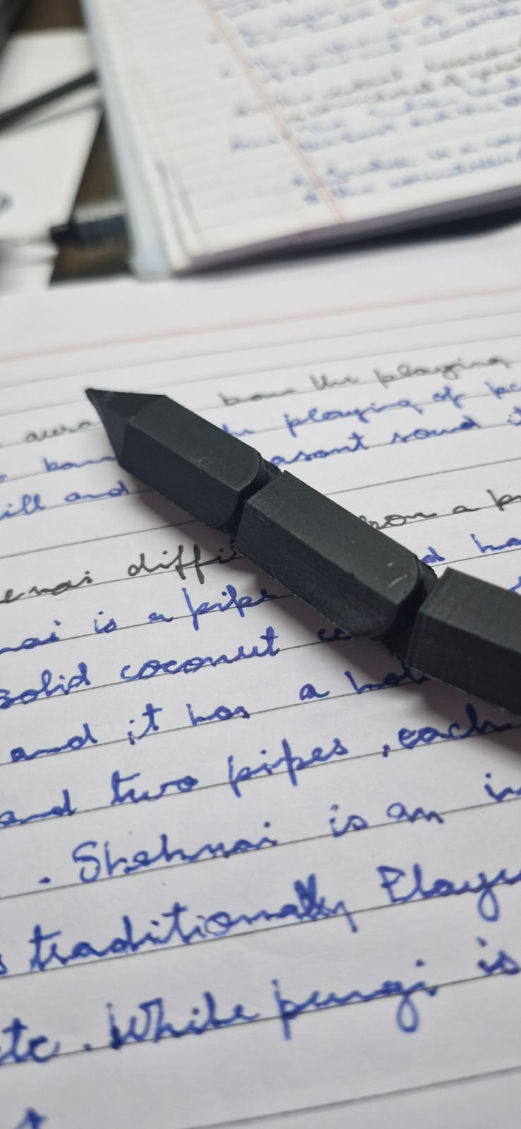 (PIP) Print In Place Flexi Pencil by GT_coder2000 | Download free STL ...